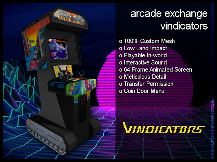 Second Life Marketplace - [AMG] Arcade Exchange - Vindicators